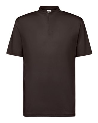 Drykorn Glattes Poloshirt Louis mit Stehkragen und Lyocell-Anteil, Regular in