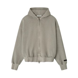 Fear of God Embroidered Classic Full Zip Hoodie - - Sweatshirts & Hoodies - Herren - Grau - XS