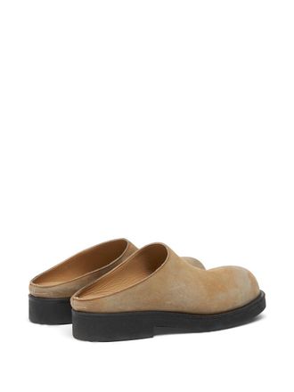Maison Margiela Suede Leather Slipper - Beige