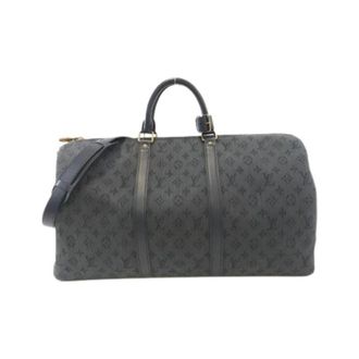 Louis Vuitton unisex, Pre-owned, Bleu, Taille: ONE Size Sac Week-end en Denim Pre-owned