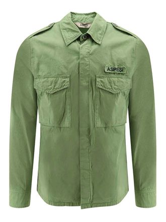 Aspesi Chemise - Vert