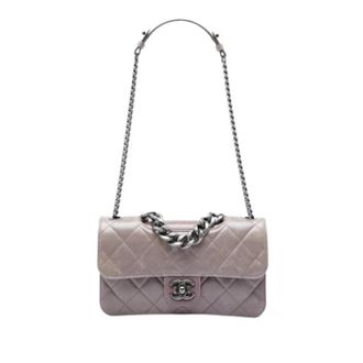 Chanel Pre-owned Vintage Satchel - - Pre-owned - Damen - Lila - ONE SIZE