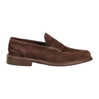 Trickers Homme, Chaussures, Brun, Taille: 43 1/2 EU Sandales Mocassin en Daim Marron