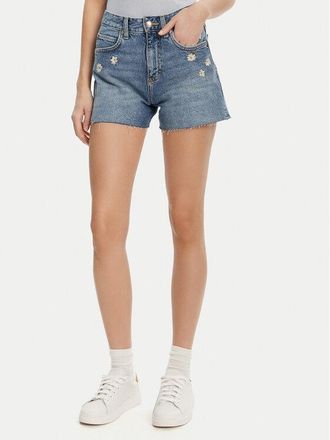 Lee Jeansshorts Rider 112363785 Blau Straight Fit