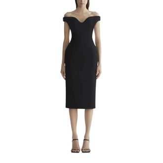 MUGLER Femme, Robes, Noir, Taille: 40 FR Ro1818 Dress