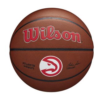 Wilson Basketball TEAM ALLIANCE, ATLANTA HAWKS, Indoor/Outdoor, Mischleder, Größe: 7