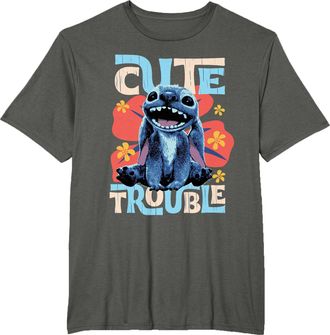 Disney Lilo & Stitch Live-Action Movie Cute Trouble Stitch T-Shirt