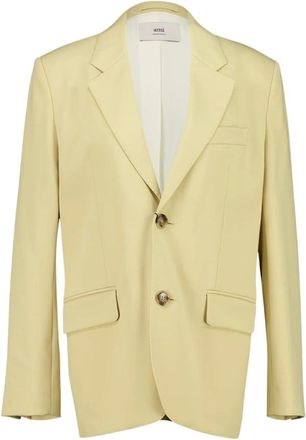 Ami Femme, Vestes, Vert, Taille: 36 FR Blazers