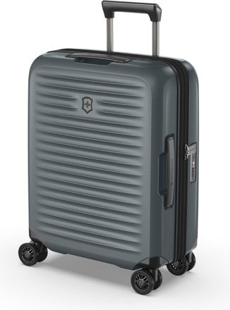 Victorinox by Swiss Army Airox Advanced Global Hardside Carry-On, Handgepäcktrolley, Leicht, Damen/Herren, 40 x 20 x 55 cm, 35 l, Erweiterbar, Grau