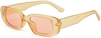 Generic Lunettes De Soleil For Femmes, D&eacute;coratives F&ecirc;te(Yellow)
