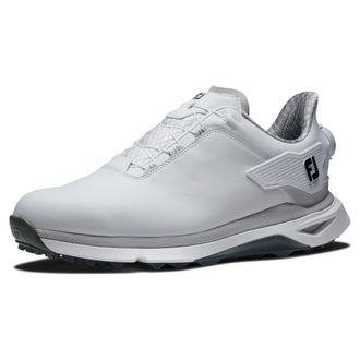 FootJoy Herren Pro|SLX Golfschuh, Wei&szlig;, Wei&szlig;, Grau, 40.5 EU