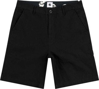 Pretty Green Stamford Cargo-Shorts f&uuml;r Herren (Schwarz)