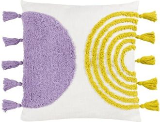 furn. Heya Home Archow Baumwolle getuftete Tasselled Kissenbedeckung