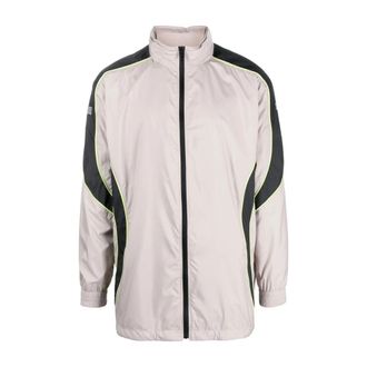 Givenchy Logo-Print Zip-Up Jacke - - Jackets - Herren - Grau - S