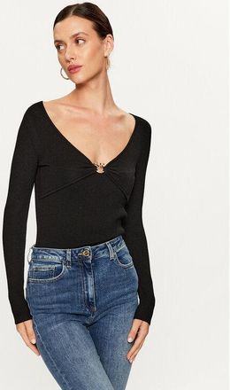 Pinko Pinko Pullover Giraffa 101846 A15S Schwarz Slim Fit