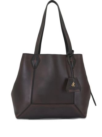 Jimmy Choo London Mittelgro&szlig;e Diamond Tote Bag - Braun