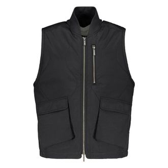 Les Deux Homme, Vestes, Noir, Taille: M Veste Rembourr&eacute;e en Nylon avec Poches