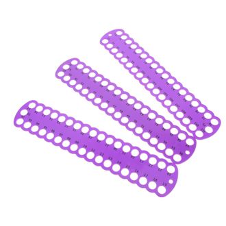 Aboofan 3 ST&Uuml;CKE Teiliges Stickgarn Organizer Kunststoff mit L&ouml;chern Leichtes Garnwickelbrett f&uuml;r Kreuzstich und Stickfaden aufbewahrung Praktisches N&auml;hzubeh&ouml;