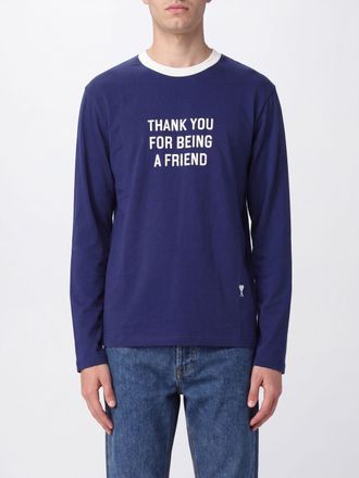 Ami T-Shirt Homme couleur Bleu