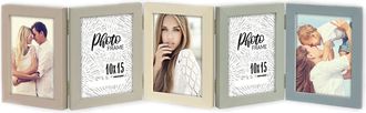 Matches 21 matches21 Bilderrahmen Klapprahmen Collage 5 Fotos Multirahmen Wechselrahmen für Fotos & Bilder Mehrfarbig - 1 STK 10x15 cm