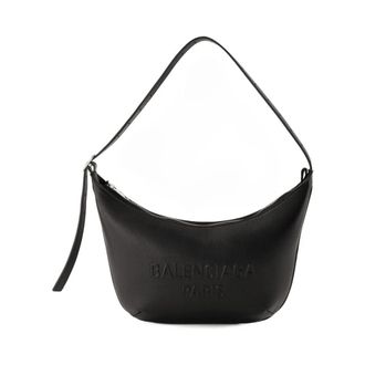 Balenciaga Schwarze Leder Sling Schultertasche - - Bags - Damen - Schwarzk - ONE SIZE