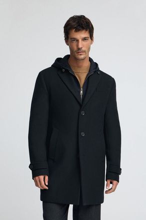 Polo Club Mantel Clement marineblau mit Polo Club-Logo