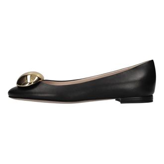 Gianvito Rossi Femme, Chaussures, Noir, Taille: 36 EU Ballerines en cuir