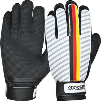 Generic Fu&szlig;ballhandschuhe, Torwarthandschuhe, Fu&szlig;ballhandschuhe Torwart, Atmungsaktive Fu&szlig;ballspieler Trainingsger&auml;te F&uuml;r Turnier -Wettbewerbe Niedrigen Schul