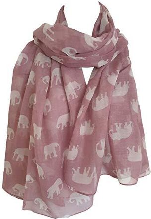 GlamLondon Echarpe - Femme - rose - Large