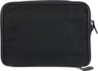 Gucci Sac pochette en nylon Pre-owned - Femme - Pre-owned - Noir - Taille: ONE Size