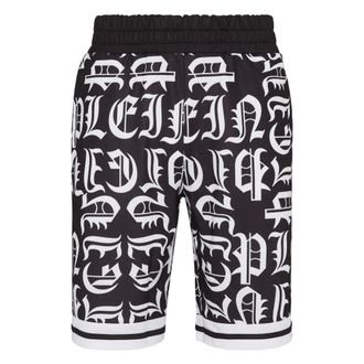 Philipp Plein Herren, Shorts, Schwarzk, 2XLGr&ouml;&szlig;e