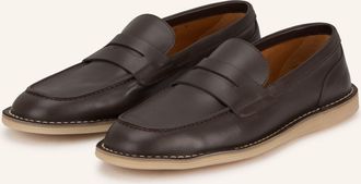 Dolce & Gabbana Penny-Loafer Dorada braun