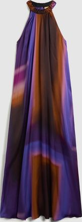 Momoni Robe Yuca Dress Iris Caramello