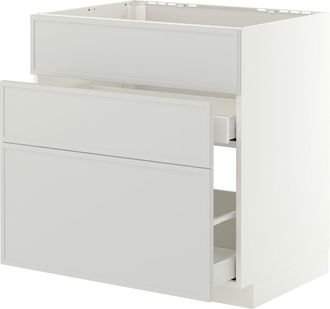 IKEA METOD / MAXIMERA Unterschr. f Sp&uuml;le/3 Fronten/2Sch