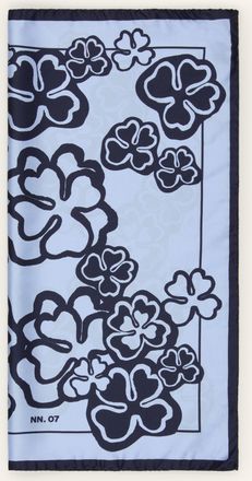 Nn.07 Nn.07 Seidentuch blau