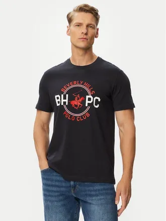 Beverly Hills Polo Club T-Shirt P-SS26M-TS1258 Dunkelblau Regular Fit