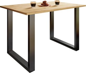 ebuy24 Holz Esstisch Küchentisch Xona u 110x50