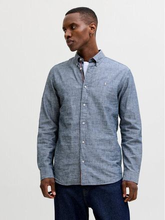 Jack & Jones Jack & Jones Hemd Blusummer 12293269 Blau Regular Fit