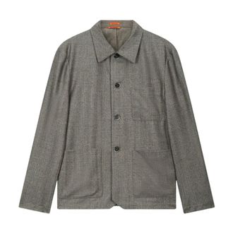 Barena Woll-Overshirt - - Jackets - Herren - Grau - M