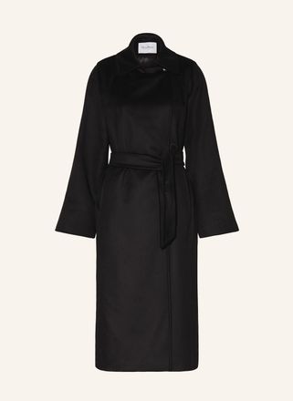 Max Mara Kamelhaar-Mantel Manuela schwarz