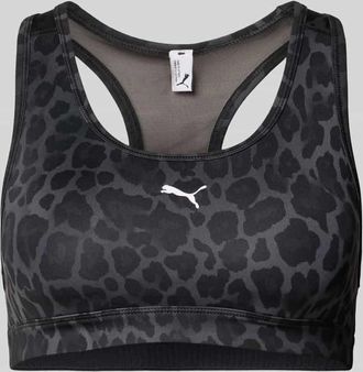 Puma Sport-BH mit Allover-Muster Modell 4KEEPS Bra