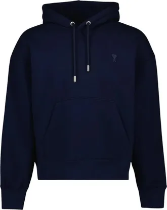Ami Homme, Sweatshirts et sweats &agrave; capuche, Bleu, Taille: XS Ami de Coeur Sweat &agrave; capuche