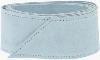 Forte_Forte Solid Color Leather Belt Without Buckle size Unica