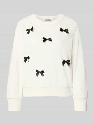 More & More Sweatshirt mit Schleifen-Details