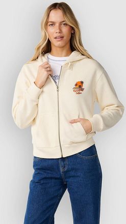 Rip Curl Surf Culture Standard Zip Thru Sweatjacke bone