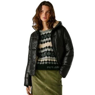 Pepe Jeans London Femme, Vestes, Noir, Taille: 42 FR Chaqueta Sussy