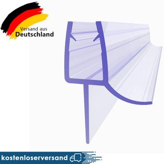 Sonni Ersatzdichtung Duschdichtung 100cm Wasserabweiser Duschprofil 6mm f&uuml;r Duscht&uuml;r