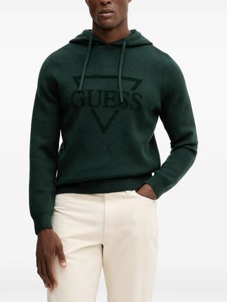 Guess Co hoodie et logo - Vert