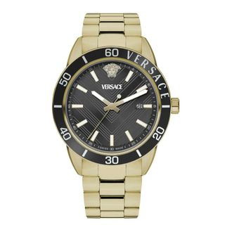 Versace Homme, Accessoires, Noir, Taille: ONE Size Greca Urban Watch