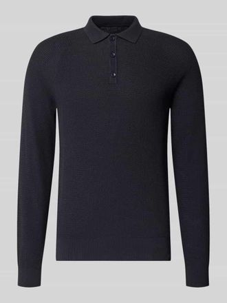 Only & Sons Poloshirt mit Strickstruktur